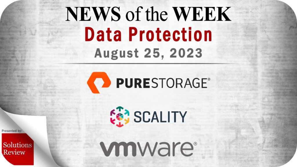 Storage and Data Protection News for the Week of August 25; Updates ...