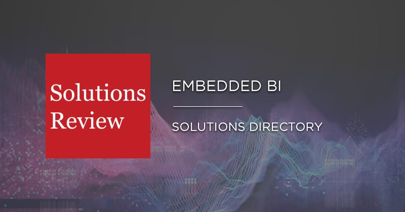 Embedded BI Solutions Directory - Best Business Intelligence and Data ...