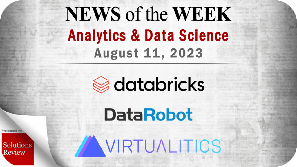 Analytics and Data Science News for the Week of August 11; Updates from ...