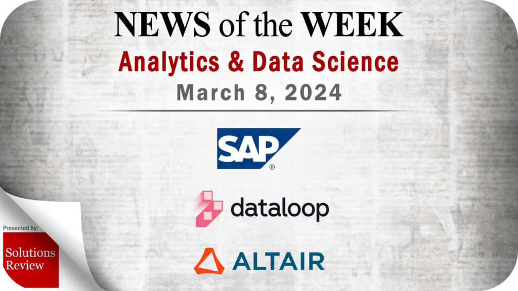 Analytics and Data Science News for the Week of March 8: Updates from ...
