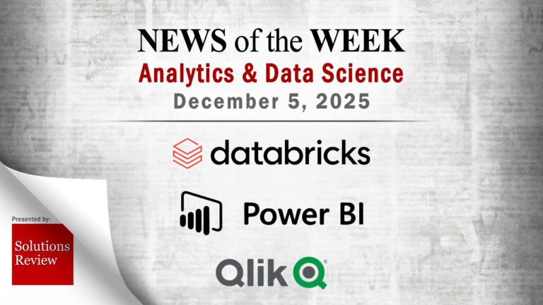 Analytics and Data Science News for the Week of December 5; Updates ...