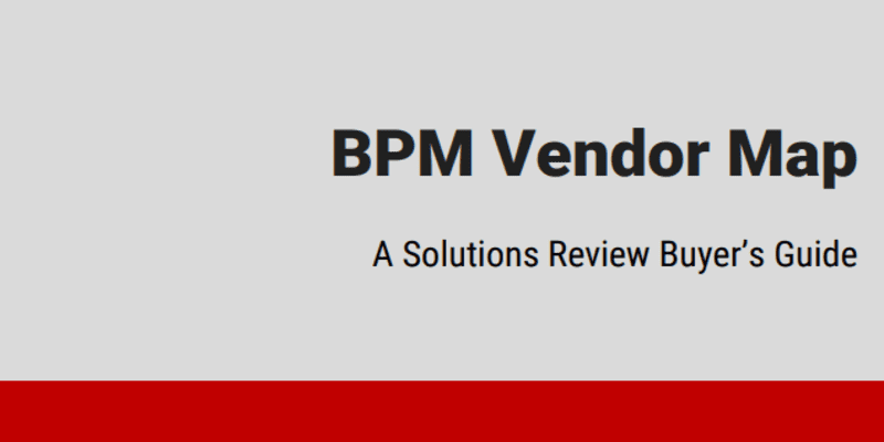 All New: Solutions Review 2018 Business Process Management Vendor Map ...