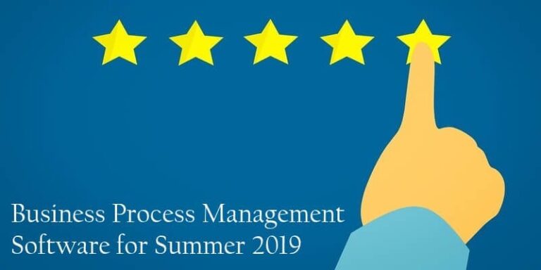 G2 Grid’s Best Business Process Management Software for Summer 2019