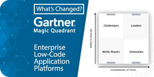 What's Changed: 2023 Gartner Magic Quadrant for Enterprise Low-Code Application Platforms