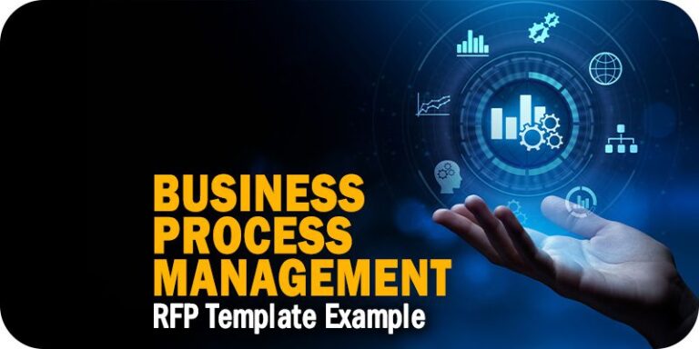 A Business Process Management (BPM) RFP Template Example
