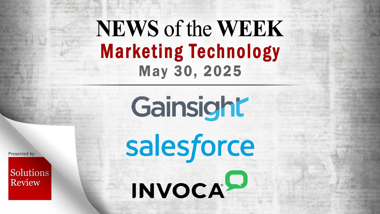 Top MarTech News From the Week of May 30th: Updates from Gainsight ...