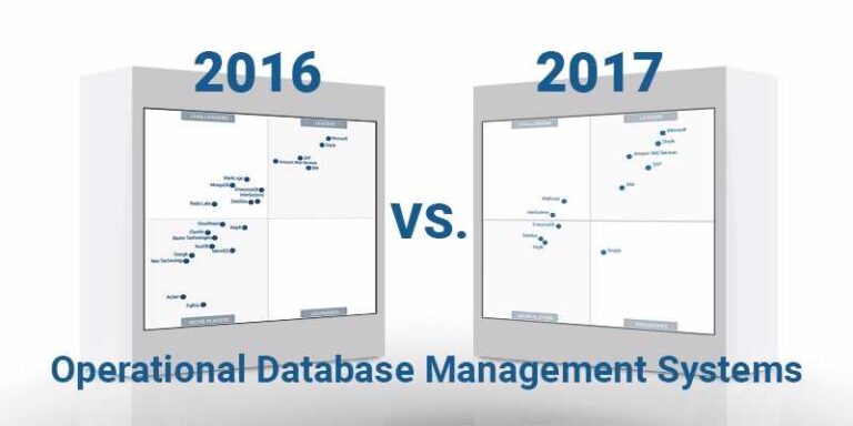 What’s Changed: 2017 Gartner Magic Quadrant for Operational Database ...