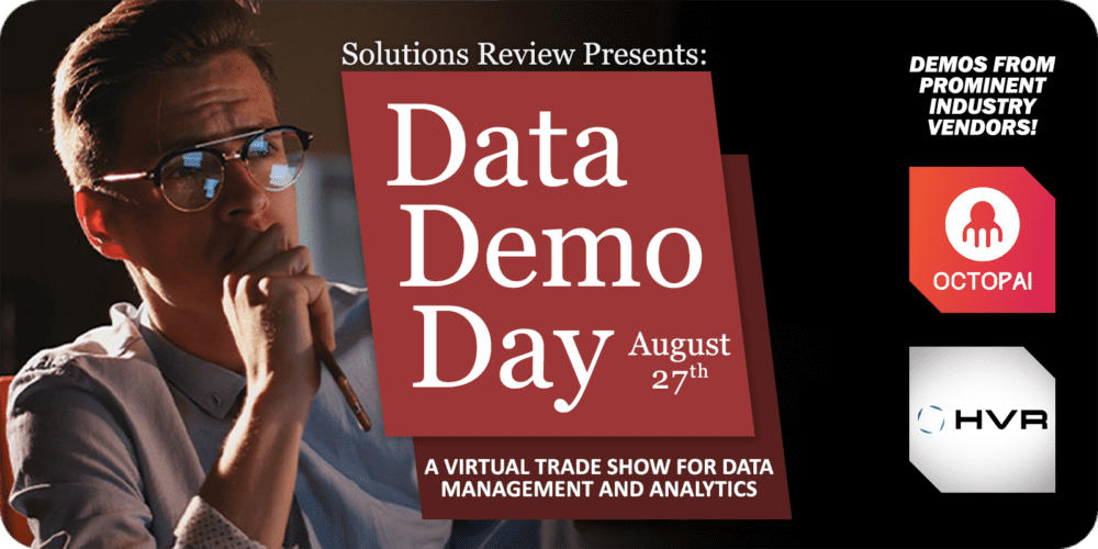 What to Expect at Solutions Review's Data Demo Day Q3 2020 August 27