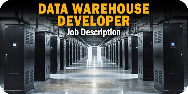 A Data Warehouse Developer Job Description by Solutions Review