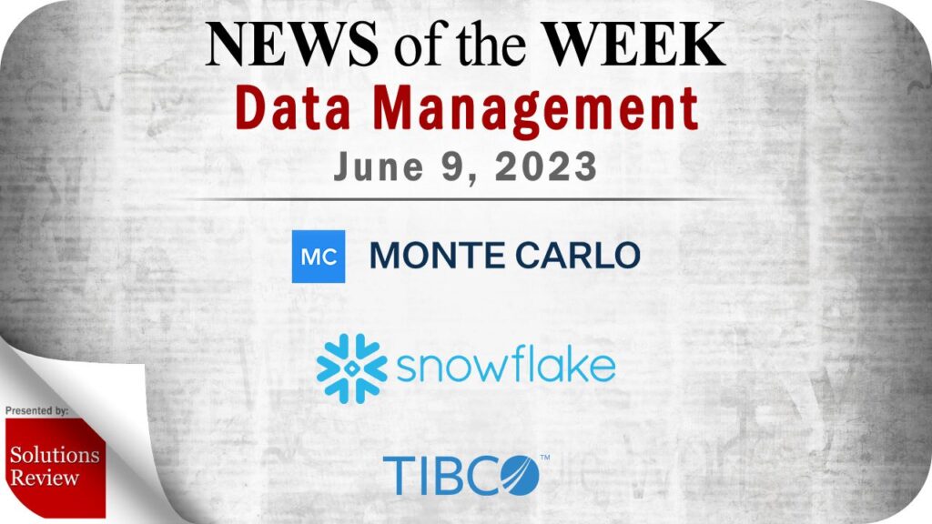 Data Management News for the Week of June 9; Updates from Monte Carlo ...