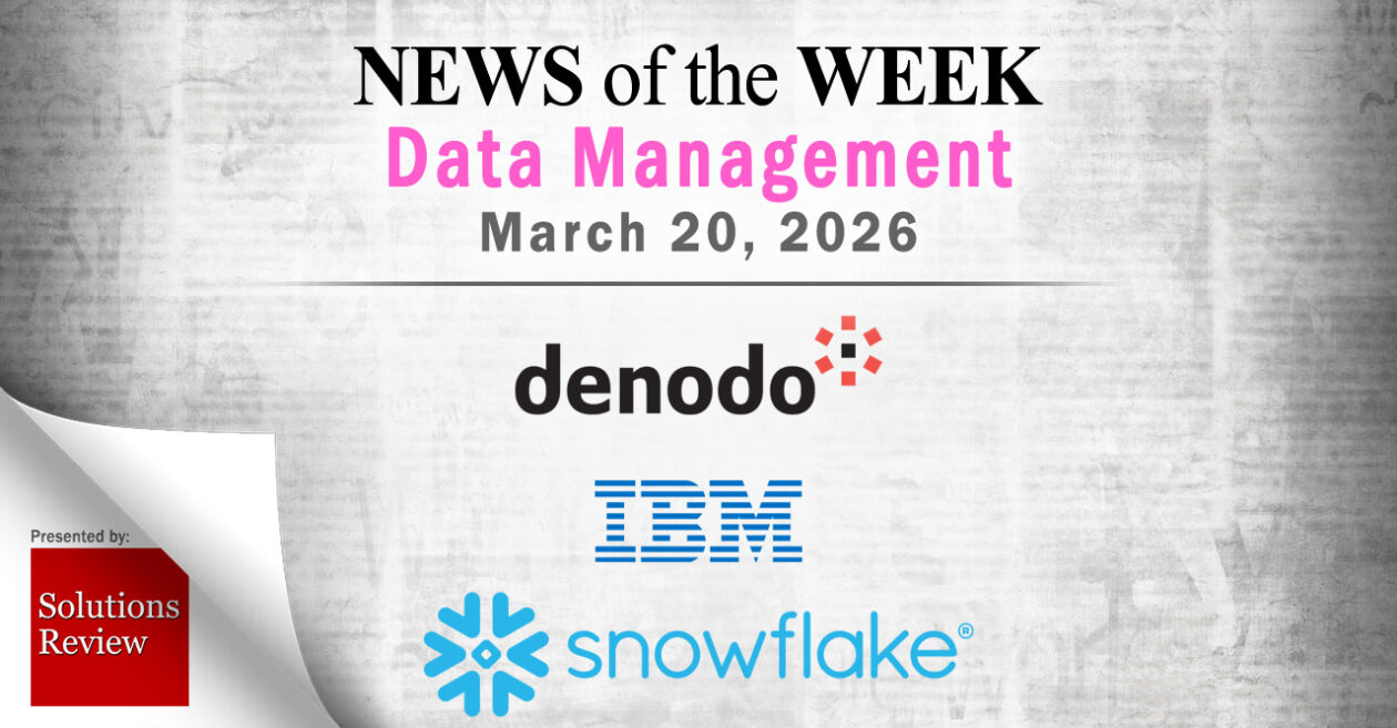 Data Management News for the Week of March 20; Updates from Denodo, IBM ...