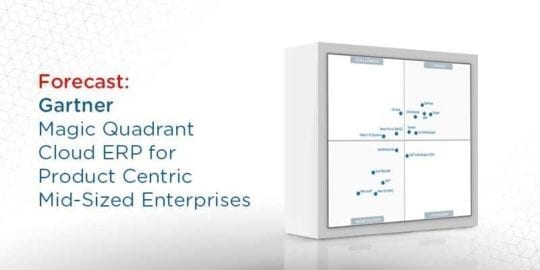 Forecast: 2018 Gartner Magic Quadrant for Cloud ERP for Product-Centric ... Forecast: 2018 Gartner Magic Quadrant for Cloud ERP for Product-Centric ...
