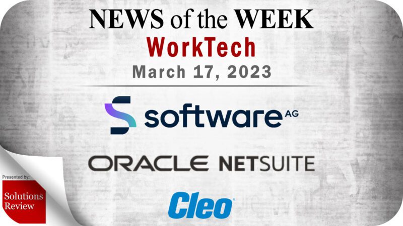 Top WorkTech News From the Week of March 17th: Updates from Software AG ...