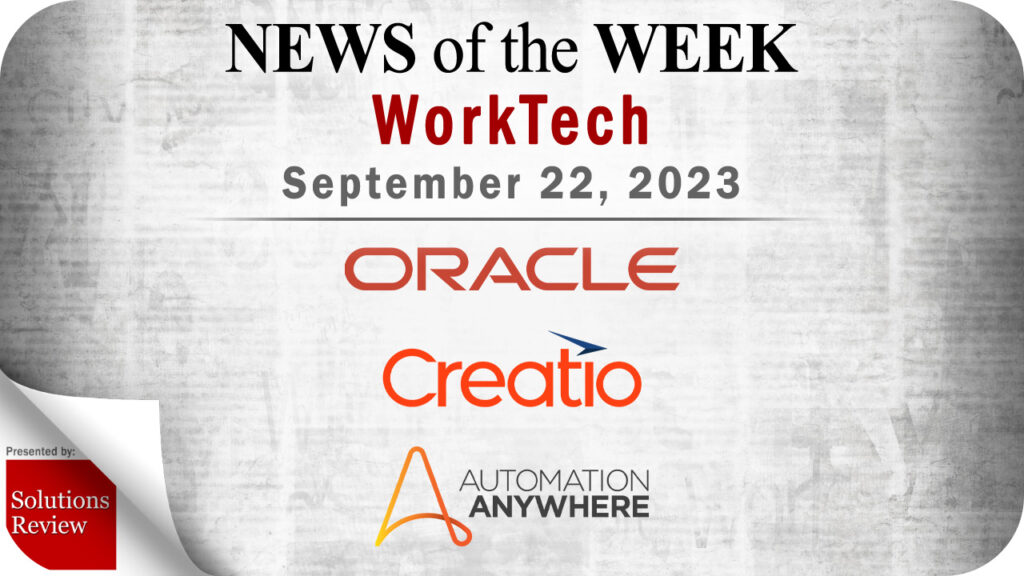 Top WorkTech News From the Week of September 22nd: Updates from Oracle ...