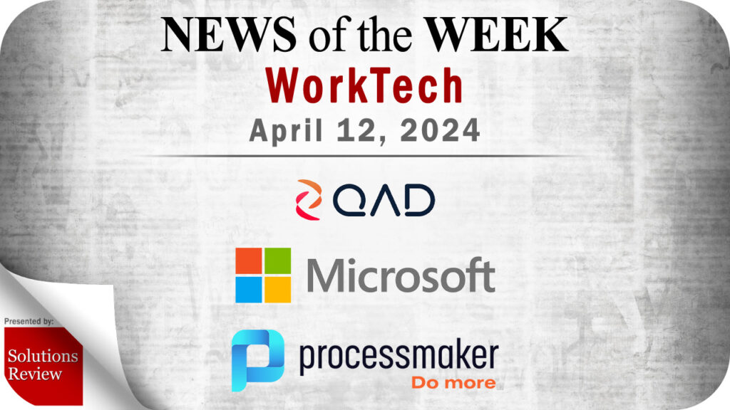 Top WorkTech News From the Week of April 12th: Updates from QAD ...
