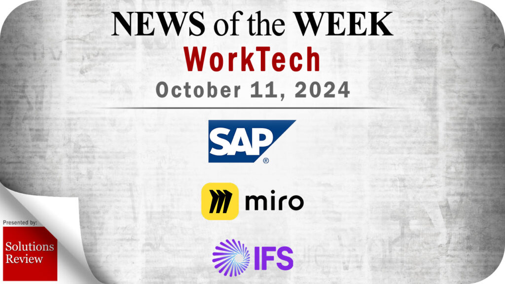 Top WorkTech News From the Week of October 11th: Updates from SAP, Miro ...