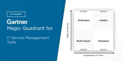 2020 Magic Quadrant for IT Service Management Tools: Key Takeaways