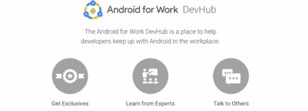 Google Announces Android for Work DevHub
