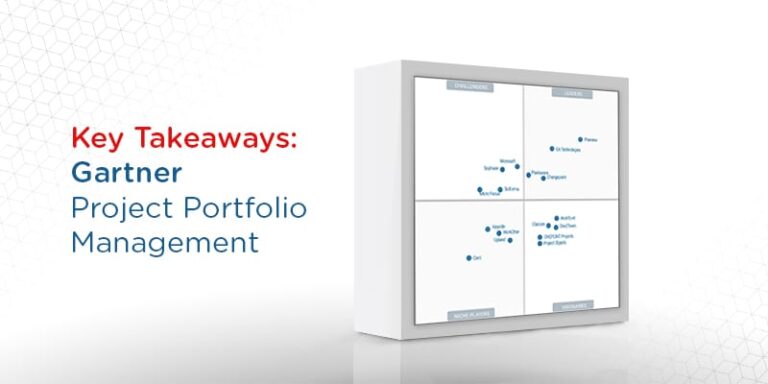 Key Takeaways: Gartner Magic Quadrant for Project Portfolio Management